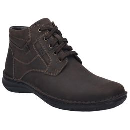 Josef Seibel Herren Winterboots "New Anvers 35", Gr. 40, braun, Leder, Schuhe, Winterstiefel, Schn&uuml;rstiefel, Boots in Weite K (extraweit)
