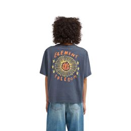 Element Damen T-Shirt "Dandelion"schwarz slate, Gr. L, Obermaterial: 100% Baumwolle., Shirts