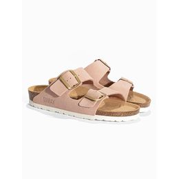 Sunbay Leder-Pantoletten "Trefle" in Rosa - 56% | Gr&ouml;&szlig;e 41 | Damen-pantoletten