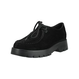 H&ouml;gl H&Ouml;GL Damen Schn&uuml;rschuh "H&ouml;gl Halbschuhe Veloursleder", Gr. 42schwarz, Veloursleder, Schuhe