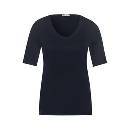 Street One Shirt female size XS/S Night blue