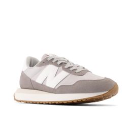 New Balance Damen Sneaker "237", Gr. 39, grau, Leder, Synthetik, Textil, Schuhe, f&uuml;r Erwachsene geeignet, mit Gummilaufsohle