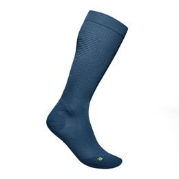 Bauerfeind Sports Run Ultralight Compression Socks - EU 41-43 Bekleidung Herren blau