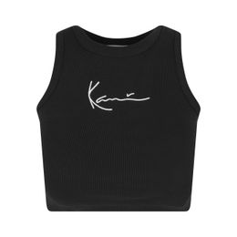 Karl Kani Damen T-Shirt "Karl Kani Damen", schwarz-wei&szlig;, Gr. M, bedruckt, 97% Baumwolle, 3% Elasthan, Shirts
