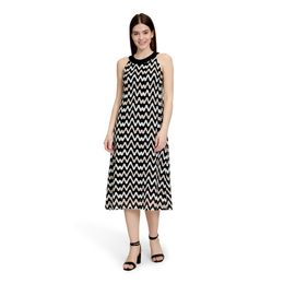 BETTY & CO BETTY & CO Damen Neckholderkleid "Damen ohne Arm", schwarz, Gr. 38, Obermaterial: 100% Polyester. Besatz: 58% Viskose, 38% Polyester, 4% Elasthan.