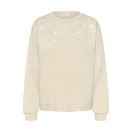 Cream Sweatshirt 'CRDaria' female size S Beige