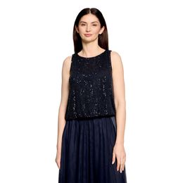 Vera Mont Damen T-Shirt "Damen im Glitzer-Look", schwarz, festlich, Gr. 40, Obermaterial: 93% Polyester, 7% Elasthan. Futter: 92% Polyamid, 8%