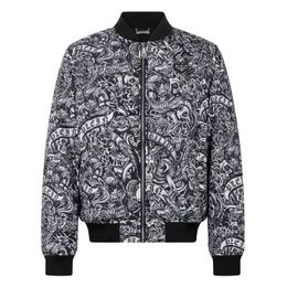 Philipp Plein Herren Blouson "Tattoo"02, schwarz, Gr. 4XL, Stoff: 100% Polyester. Futter: 100% Polyamid. Polsterung: 100% Polyester, Jacken