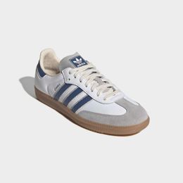 Herren Sneaker "SAMBA OG", adidas originals, Gr. 37, blau, Leder, Schuhe