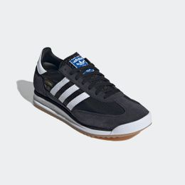 Herren Sneaker "SL 72 RS", adidas originals, Gr. 42,5, schwarz-wei&szlig;, Leder, Textil, Schuhe