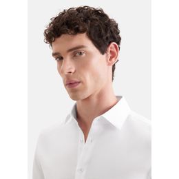 Seidensticker Herren Businesshemd "Schwarze Rose", wei&szlig;, Gr. 40, Strukturmuster, 100% Baumwolle, Hemden, X-Slim 1/1 Kentkragen Struktur