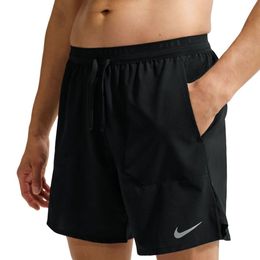 Nike Stride Dri-Fit 7-Inch Brief-Lined Shorts Bekleidung Herren schwarz