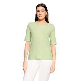 Betty Barclay Damen Kurzarmshirt "Damen mit Rundhalsausschnitt", gr&uuml;n, Gr. 44, Obermaterial: 98% Polyester, 2% Elasthan, Shirts