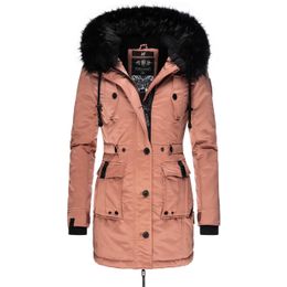 Navahoo Damen Wintermantel "Luluna Prc", braun, Gr. S, Oberstoff: 100% Polyester. Futter: 100% Polyester. Wattierung: 100% Polyester. &Auml;rmelfutter: