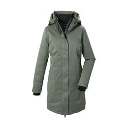 G.I.G.A. by Killtec Damen Parka "GW 96 WMN PRK", gr&uuml;n, Gr. 44, G.I.G.A. DX BY KILLTEC, Obermaterial: 100% Polyester.Futter: 100% Polyester.F&uuml;llung: 100% Polyester,