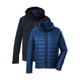 Killtec Herren 3-in-1-Funktionsjacke "KOW 95 MN JCKT"navy, Gr. M, Obermaterial: 100% Polyamid.Futter: 100% Polyamid.F&uuml;llung: 100% Polyester, Jacken,