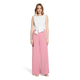 Vera Mont Damen Overall "Damen mit weitem Bein", rosa, Gr. 44, Cr&ecirc;pe, Obermaterial: 95% Polyester, 5% Elasthan. Futter: 100% Polyester, Overalls,