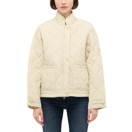 Mustang Damen Outdoorjacke "Damen Style Half Moon Bay", beige, Gr. XS, unifarben, Web, 100% Polyamid, Jacken