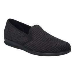 Josef Seibel M&auml;dchen Hausschuh "Belfort", Gr. 44, schwarz, Obermaterial: 100% Textilmaterial TEXMAT., Schuhe