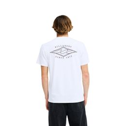 Billabong Herren T-Shirt "Diamond Vision", wei&szlig;, Gr. XXXL, Obermaterial: 70% Baumwolle, 30% Baumwolle., Shirts