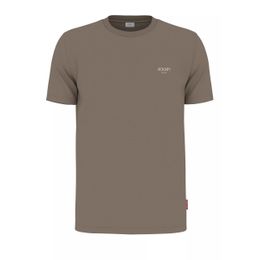 JOOP! JOOP JEANS Herren T-Shirt "Alphis", braun, Gr. XXL, unifarben, Single Jersey, Obermaterial: 100% Baumwolle, Shirts
