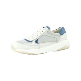 Paul Green Damen Sneaker "Paul Green Sneaker Leder/Textil", Gr. 38, blau, Leder, Textil, Schuhe