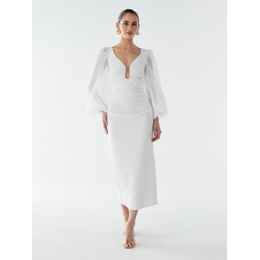 BWLDR Kleid 'Cada' Damen Gr&ouml;&szlig;e 40 wei&szlig; Sommerkleid