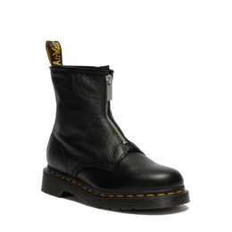 Dr. Martens Damen Stiefelette "1460 FZ", Gr. 38, schwarz, Leder, Schuhe, Blockabsatz, Plateau, Chunky Boots mit typischer Rahmennaht