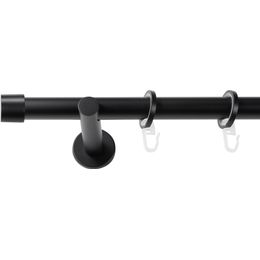 Gardinenstange SN DECO GROUP, L:240cm &Oslash;:19mmschwarz, Gardinenstangen