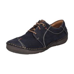 Josef Seibel Damen Schn&uuml;rschuh "Fergey 20, ocean", Gr. 42, blau, Obermaterial: 100% Rindsleder Leather cow., Schuhe