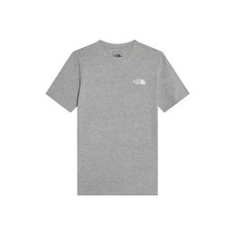The North Face Performance Shirt 'EVOLUTION SIMPLE DOME' boy size 116/122 mottled grey