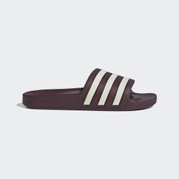 Damen Badesandale "AQUA ADILETTE", adidas Sportswear, Gr. 39, lila, Synthetik, Schuhe, Badelatschen