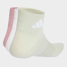 Damen Funktionssocken "THIN&LIGHT SPORTSWEAR ANKLE 3ER-PACK", adidas Performance, Gr. M, bunt, Obermaterial: 54% Baumwolle, 43% Polyester, 2%