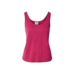 Urban Classics Damen Yoga & Relax Shirt "Urban Classics Damen Ladies Modal Loose Top"berrypink, Gr. XS, unifarben, 77% Modal, 23% Polyester, Shirts