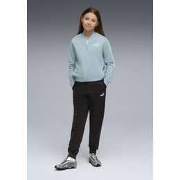 Puma M&auml;dchen Trainingsanzug "POLY BASEBALL SUIT G", schwarz, Gr. 152, unifarben, Trikot, Obermaterial: 100% Polyester, Sportanz&uuml;ge, 2-teilig, mit