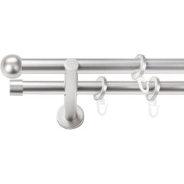 Gardinenstange SN DECO GROUP, L:440cm &Oslash;:19mmchrom matt, Gardinenstangen