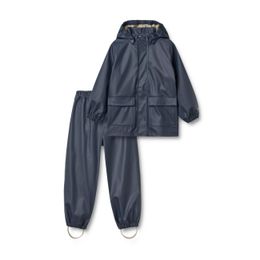 Wheat Jungen Trainingsanzug "Wheat Rainwear Ola Set"ink, Gr. 98, unifarben, 55% Polyester, 45% Polyurethan, Sportanz&uuml;ge