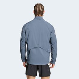 Herren Laufjacke "ADI365/// JKT M", blau, Gr. XL, adidas Performance, Obermaterial: 94% Polyester, 6% Elasthan, Jacken