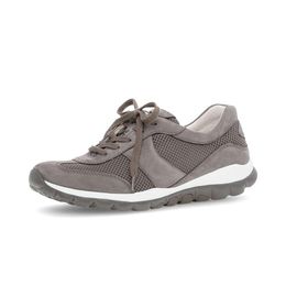 Gabor Damen Sneaker "Sneaker low", Gr. 39, grau, Schuhe