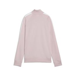 Puma Damen Trainingsjacke "T7 FOUNDATION POLY TRACK JACKET"misty pink, Gr. S, unifarben, Trikot, Obermaterial: 100% Polyester, Jacken, mit