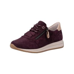 Remonte Damen Sneaker "Remonte Sneaker Veloursleder", Gr. 42violett, Veloursleder, Schuhe