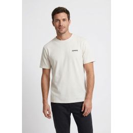 Napapijri Herren T-Shirt "S-SMALL BOX", beige, Gr. XXL, Obermaterial: 100% Baumwolle, Shirts, mit Markenlabel, aus Baumwolle