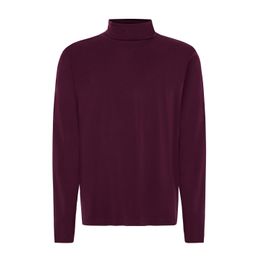 Pierre Cardin Herren T-Shirt "Pierre Cardin T-Shirt", rot, Gr. M, uni, Obermaterial: 95% Baumwolle CO. 5% Elasthan EL., Shirts, Mit Rollkragen