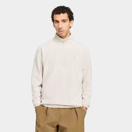 adidas terrex Herren Rollkragenshirt "MULTI ESSENTIALS, REISSVERSCHLUSS BIS ZUR BRUST", beige, Gr. L, Obermaterial: 100% Polyester, Shirts