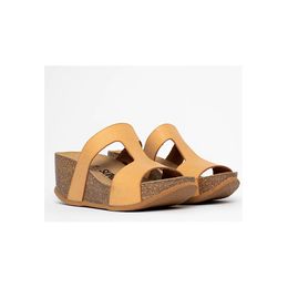 Sunbay Keilpantoletten "Marigold" in Hellbraun - 50% | Gr&ouml;&szlig;e 36 | Damen-pantoletten