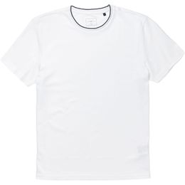 MARVELIS Herren T-Shirt, wei&szlig;, Gr. M, Jersey, Obermaterial: 60% Baumwolle, 40% Polyester, Shirts, schnelltrocknend, normale Passform