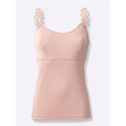 w&auml;schepur W&Auml;SCHEPUR Damen BH-Hemd, Gr. 38, rosa, 50% Baumwolle, 50% Modal, BHs