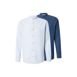 Jack & Jones Jack & Jones Hemd 'JJESUMMER' Herren Gr&ouml;&szlig;e M navy / pastellblau