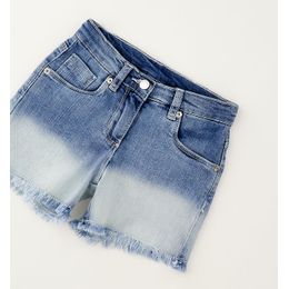 sarabanda M&auml;dchen Shorts "BABY GIRL SHORT", blau, Gr. 116, 97% Baumwolle, 3% Elasthan, Hosen