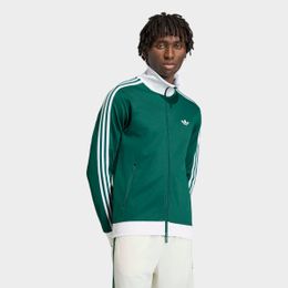 Herren Trainingsjacke "BECKENBAUER ORIGINALS"collegiate gr&uuml;n, wei&szlig;, Gr. L, adidas originals, Obermaterial: 52% Baumwolle, 48% Polyester, Jacken, mit
